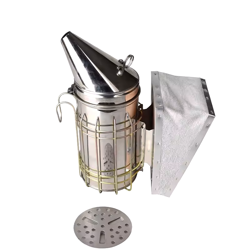 El-Cheapo Budget Dadant Style Beehive Smoker – Bug Farmer Beekeeping